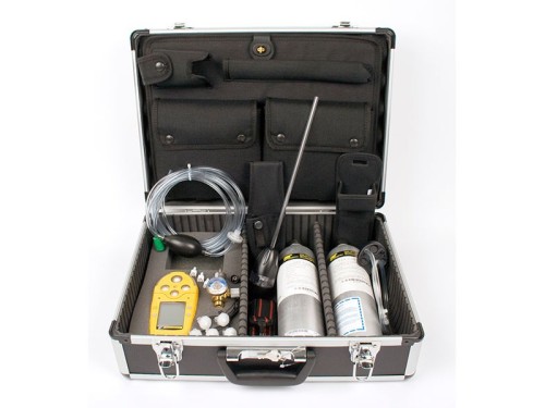 Gas Monitor: GasAlertMicro 5 Confined Space Kit (Excluding Micro 5 and ...
